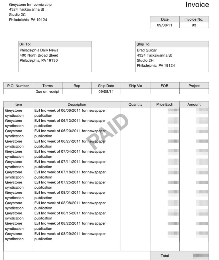 » How to create an invoice