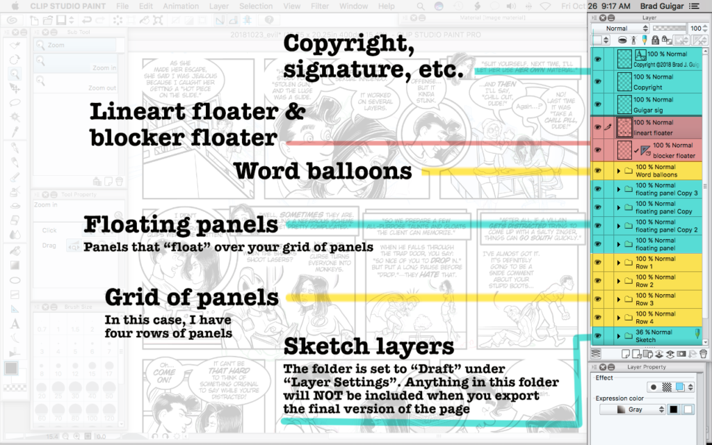 » Clip Studio Paint tutorial: The “Blocker Layer” Method