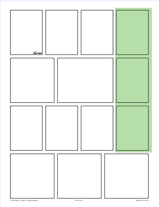 » How to lay out a comicbook page